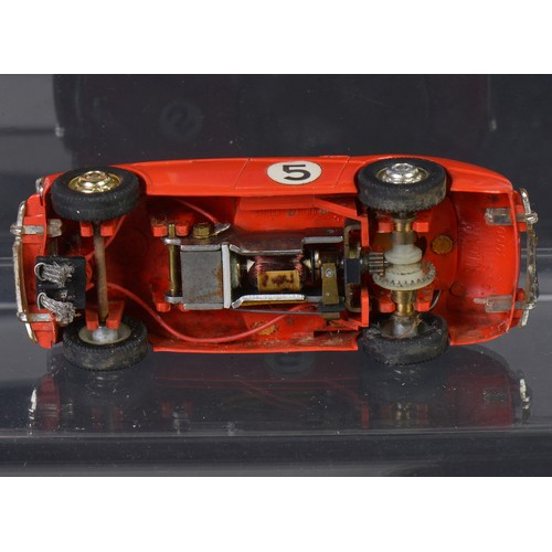 A Boxed 1960s Scalextric No: C/74 "Austin Healey" in Red with Racing No ...