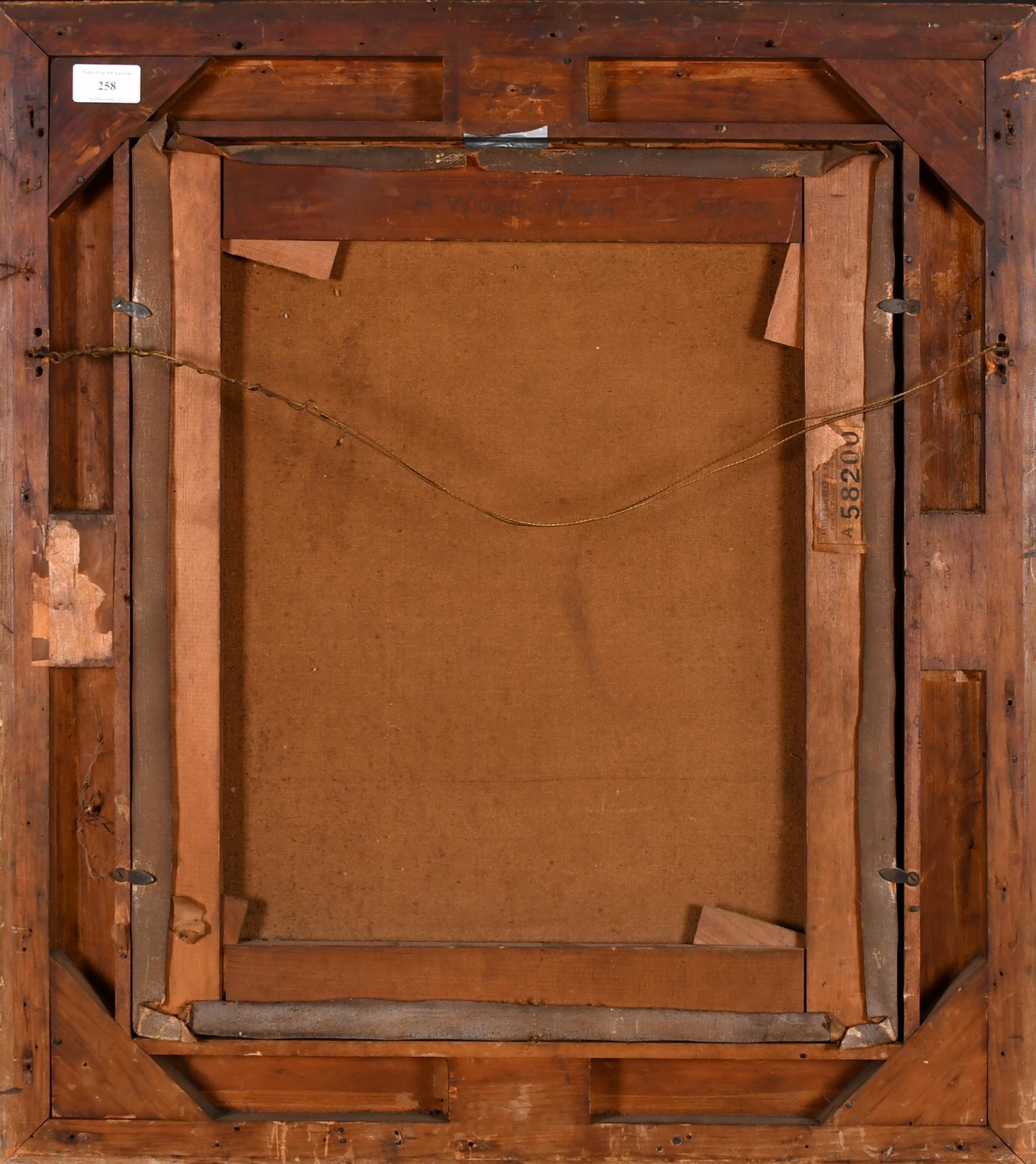 George Clausen (1852-1944) British. "A Wood Nymph", Oil on canvas ...