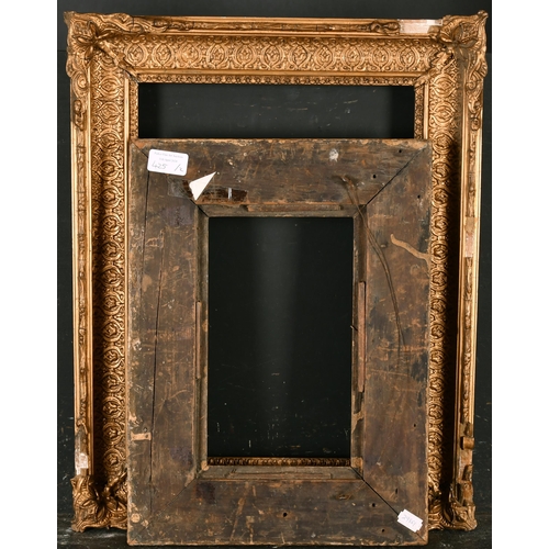 19th Century English School. A Gilt Composition Frame, with swept ...