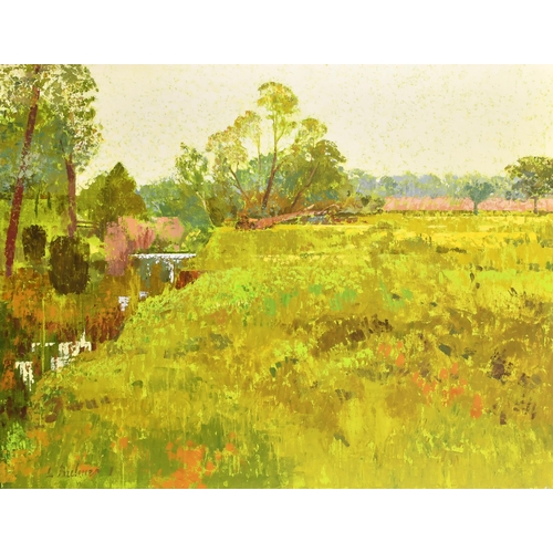 Lionel Bulmer (1919-1992) British. By the River, Oil on canvas, Signed ...