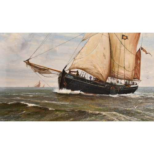 Kenneth Raymond Denton (1932-2024) British. "100 Tons in a Fair Wind ...