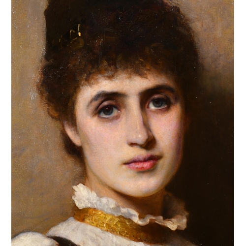 Walter Chamberlain Urwick (1864-1943) British. 'A Young Beauty', Oil on ...