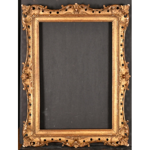 Early 20th Century English School. A Carved Giltwood Frame, with swept ...
