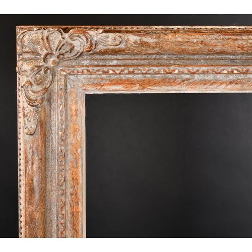 20th Century French School. A Painted Composition Frame, with swept ...