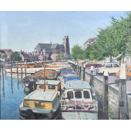 Christopher Sanders (1905-1991) British. "Morning Light, Dordrecht ...