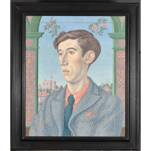 Robert Arthur Wilson (1884-1979) British. "Portrait of a Student", Egg ...