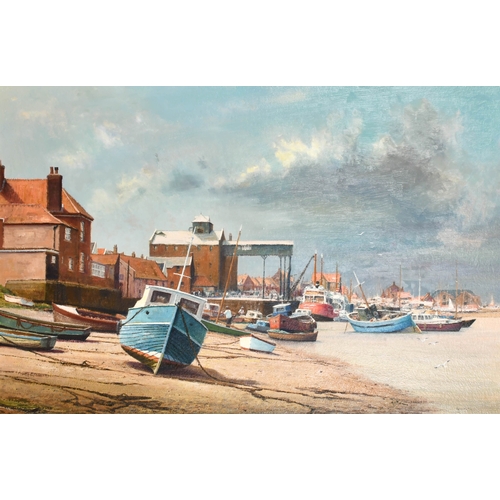 Kenneth Raymond Denton (1932-2024) British. "The Waterfront, Wells-next ...