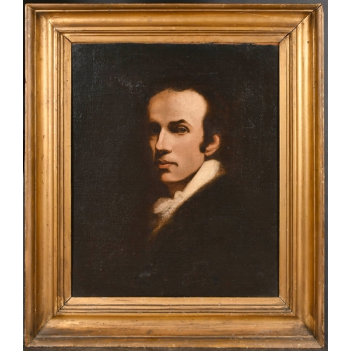 John Opie (1761-1807) British. Self Portrait, Oil on canvas laid down ...
