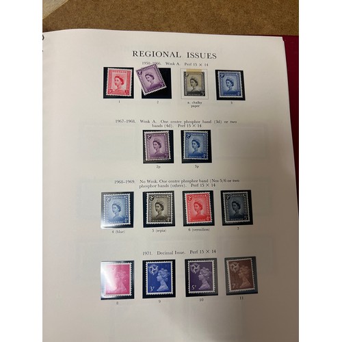 Stanley Gibbons Isle of Man Stamp album - complete