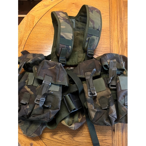 British army uniform items camouflage webbing etc