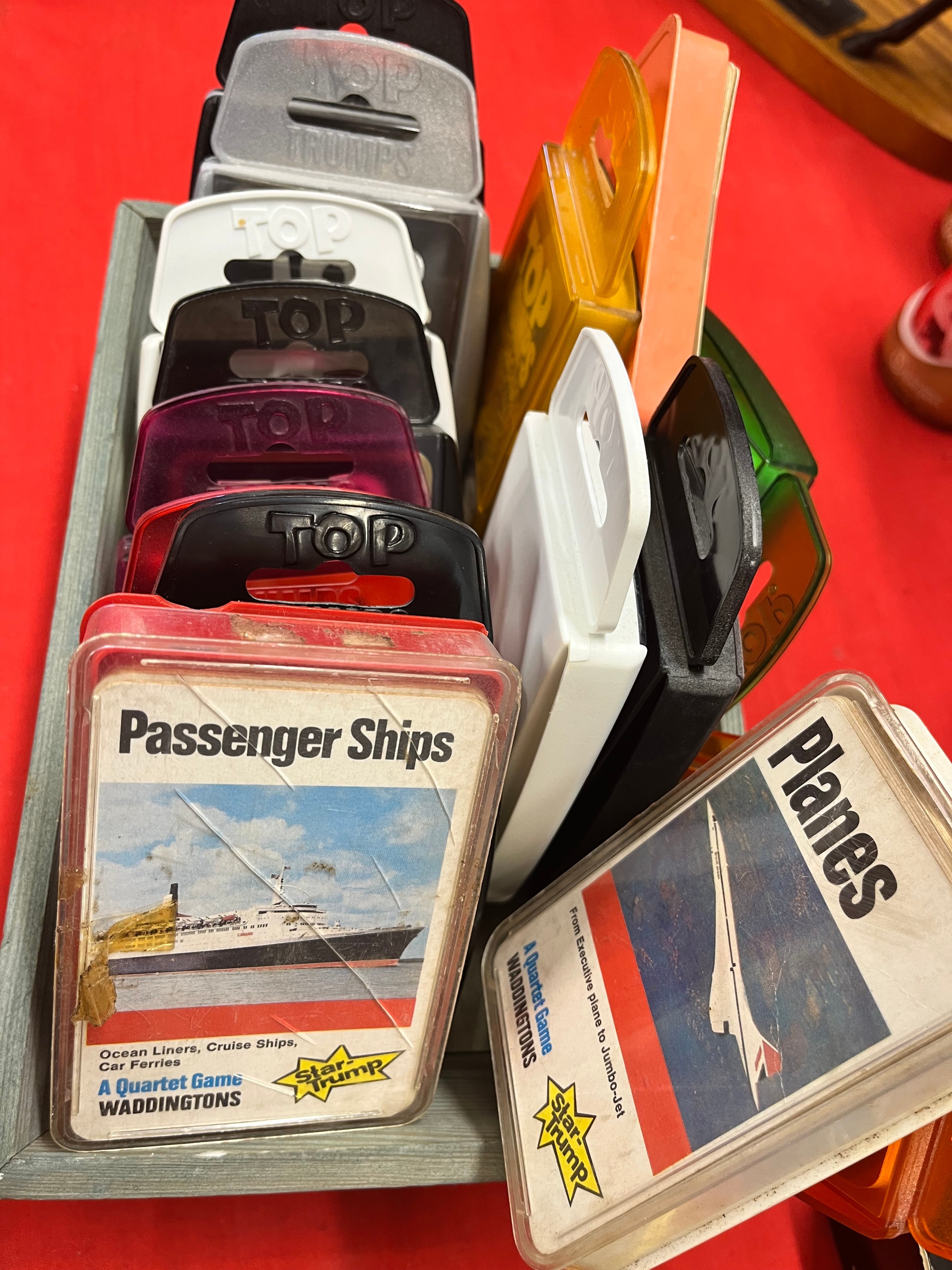 15 PACKS OF VINTAGE TOP TRUMP CARDS