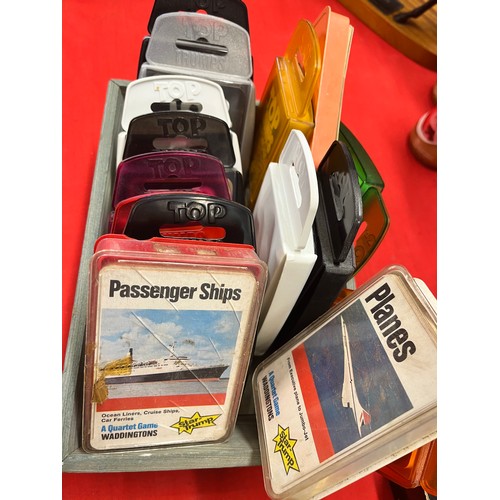 15 PACKS OF VINTAGE TOP TRUMP CARDS