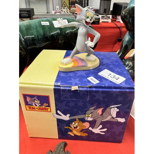 BOXED WEDGWOOD TOM & JERRY 'TOM' FIGURE