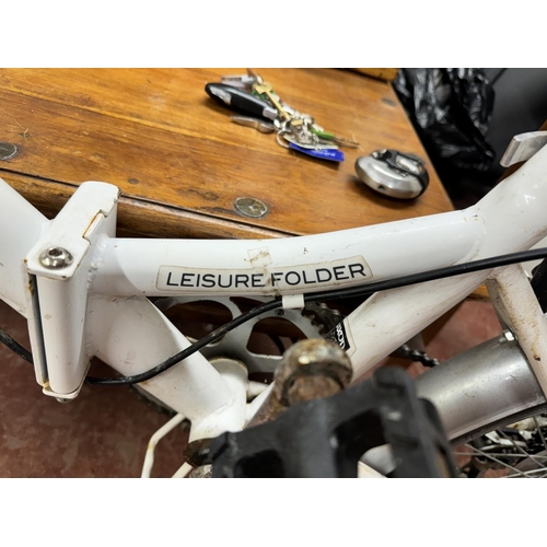 SAXON BICYCLES FOLD UP LEISURE FOLDER BIKE