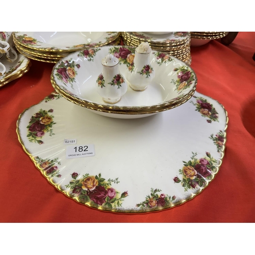 LARGE SELECTION OF ROYAL ALBERT OLD COUNTRY ROSES TEA & DINNER WARE ...
