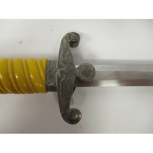 A German Third Reich era army officer's dress dagger with a celluloid ...