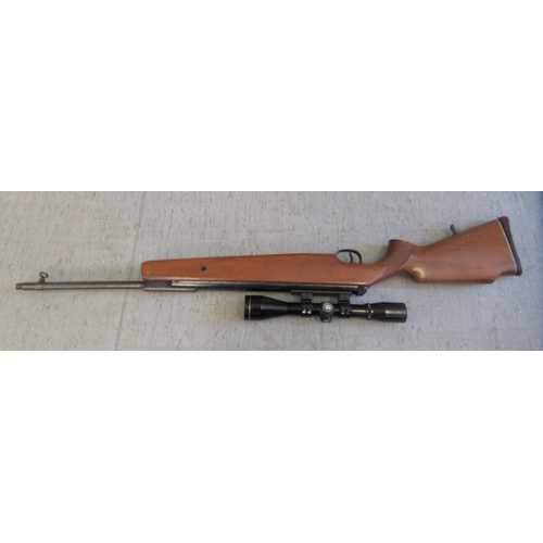 A Diana model 38 .22 calibre air rifle; and a Diana model 2 air pistol