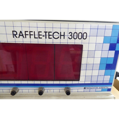 An electronically operated Raffle-Tech 3000 'Open the Box' machine with ...