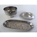 Silver collectables: to include an Armada style dish Birmingham marks 4 ...