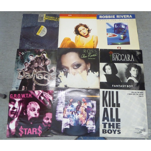 Vinyl LP records and 12" singles: to include pop, rock and easy listening