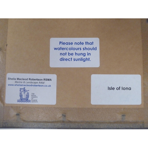 Sheila Macleod Robertson - three British coastal views, viz. Isle of ...