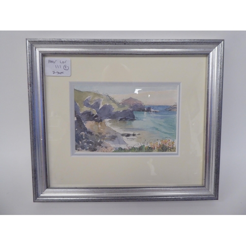 Sheila Macleod Robertson - three British coastal views, viz. Isle of ...