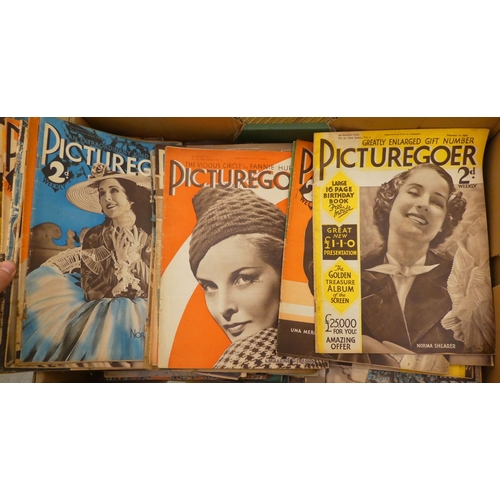 1930s film pictorial and Picture Goer magazines