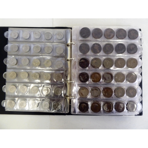 One album, containing mainly British pre-decimal coinage