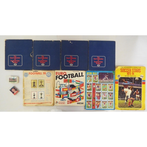 Football related collectables: to include a 1977 Euro Football Sticker ...