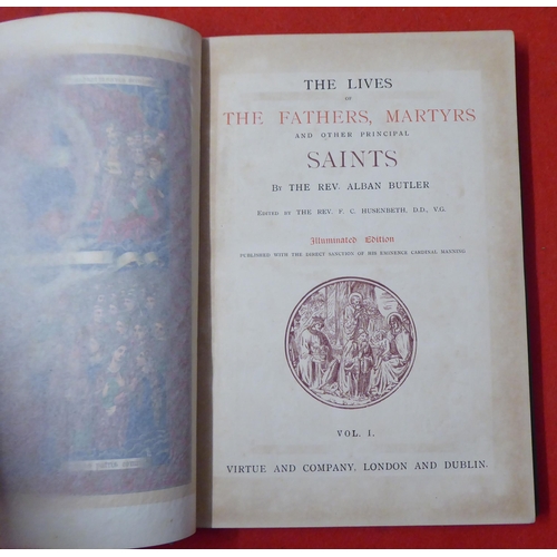 Books: 'Butlers Lives of the Saints' by the Rev. Alban Butler ...