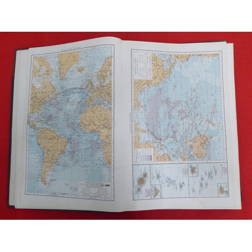 Book: 'The Times Atlas' 1895, in one volume