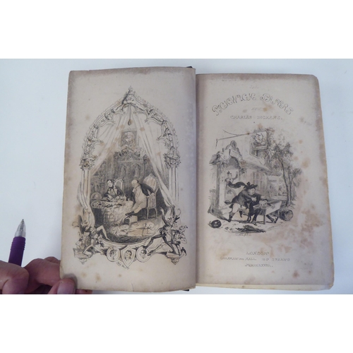 Book: Charles Dickens 'Pickwick Papers' First Edition 2nd State with ...