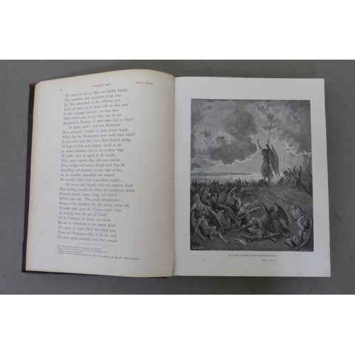 Books: 'Miltons Paradise Lost' illustrated by Gustave Dore, edited with ...