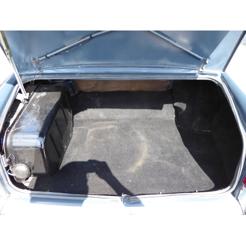 A 1966 Triumph Vitesse two door salon motorcar in blue/grey livery ...