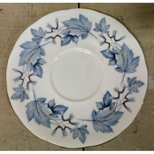 Royal Albert bone china Silver Maple pattern tableware