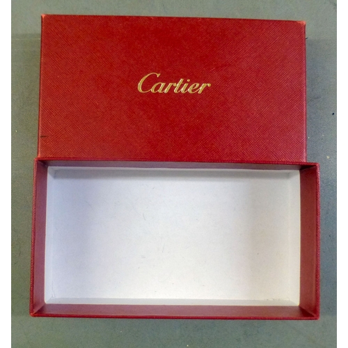 Empty designer watch boxes: to include examples by IWC and Omega