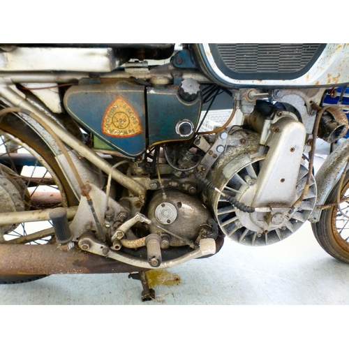 A 1970s Honda Sachs 300 Rotary motorcycle with a CB160 frame, number ...
