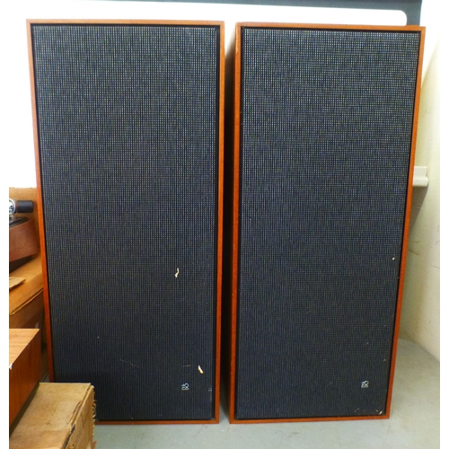 A teak cased B&O Beomaster 1000 receiver; a Beogram 1000 turntable; and ...
