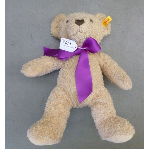 Two modern Steiff Teddy Bears, dated 2015 & 2016 15"h