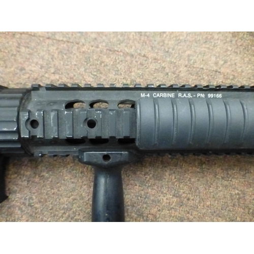 Three replica M4 Assault Rifles