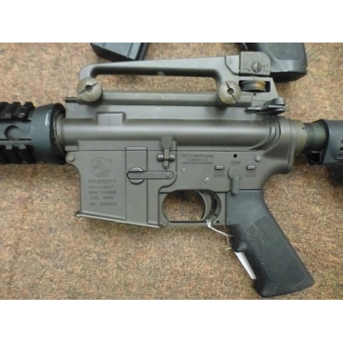 Three replica M4 Assault Rifles
