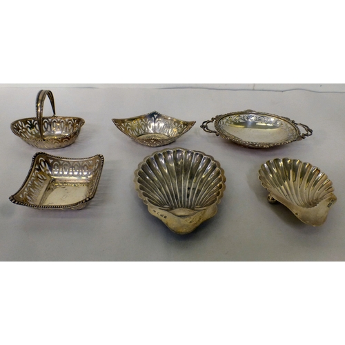 Silver items, mainly shallow dishes mixed marks (approx. combined gross ...