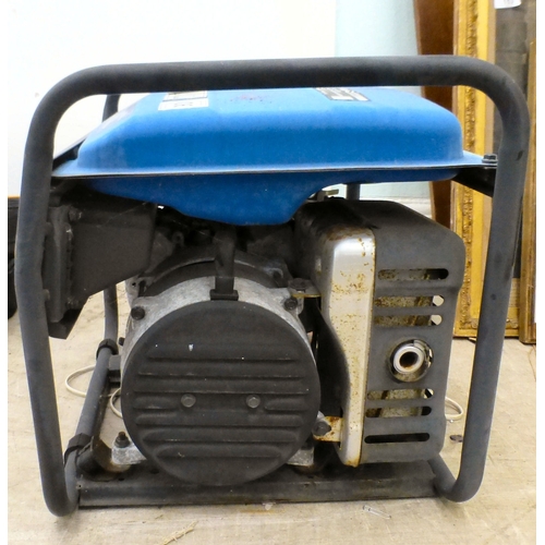 A Silverline petrol generator