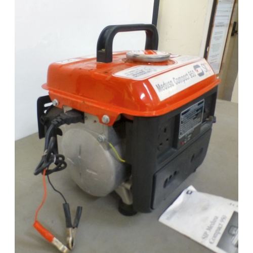 A Medusa compact 950 petrol driven generator