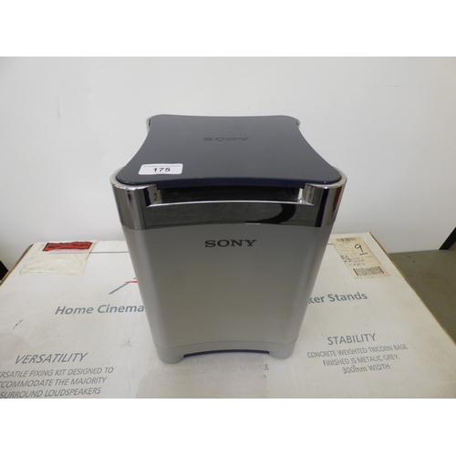 Audio equipment, viz. a Sony SS-WS503 sub-woofer; five Sony SS TS503S ...