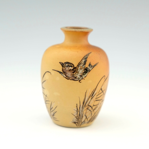 Edwin Martin for Martin Brothers, a small stoneware bird vase, 1902 ...