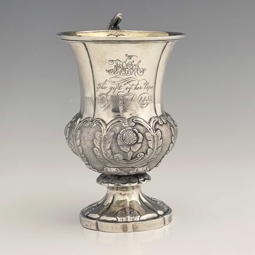 India. A nineteenth-century Indian Colonial Raj silver-coloured metal ...