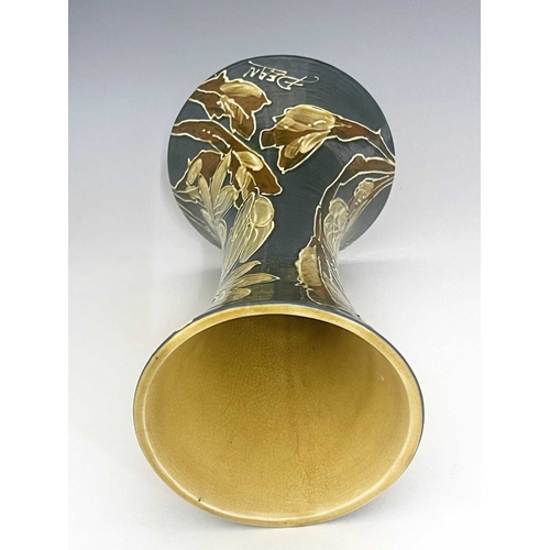 Dean for Thomas Forester and Sons, an Art Pottery slip decorated vase ...