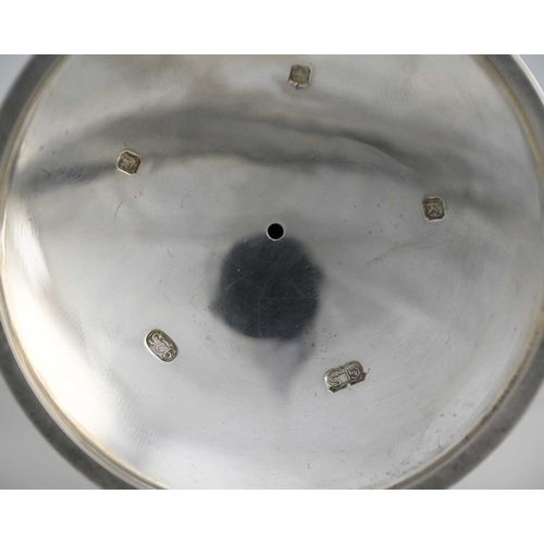 Graham Leishman Stewart (British 1955-2020). A modern silver goblet ...