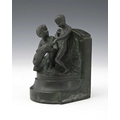 Frederick C Hibbard for A C Rehberger, an Art Deco patinated art metal ...